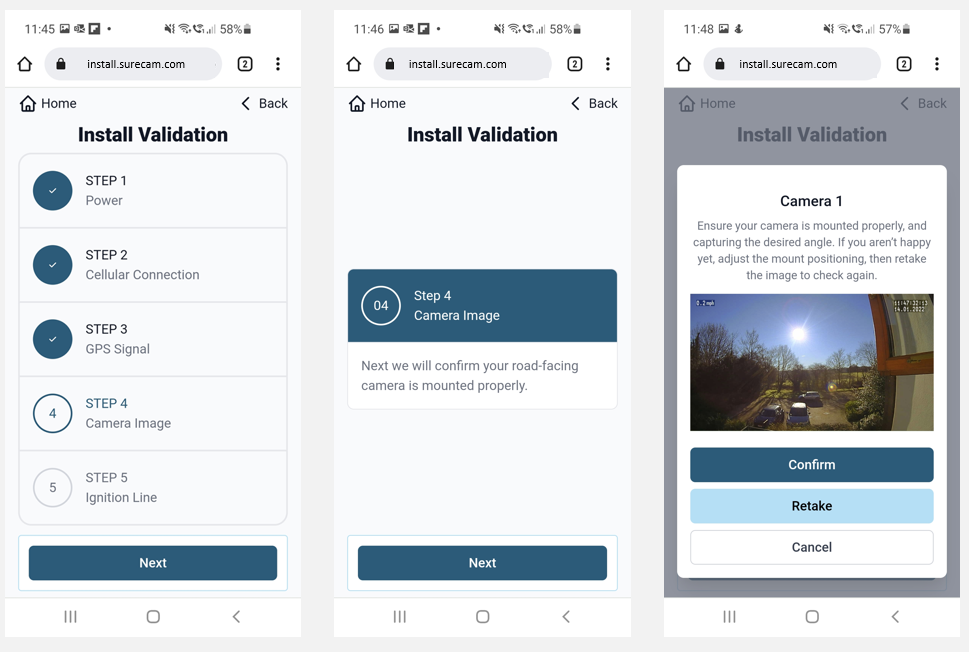 Installation: How to use the Installation Verification Tool – SureCam